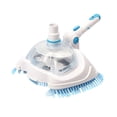 Upgrade Pool Vacuum Head with Side Brush & Universal Rotatable Hose ...