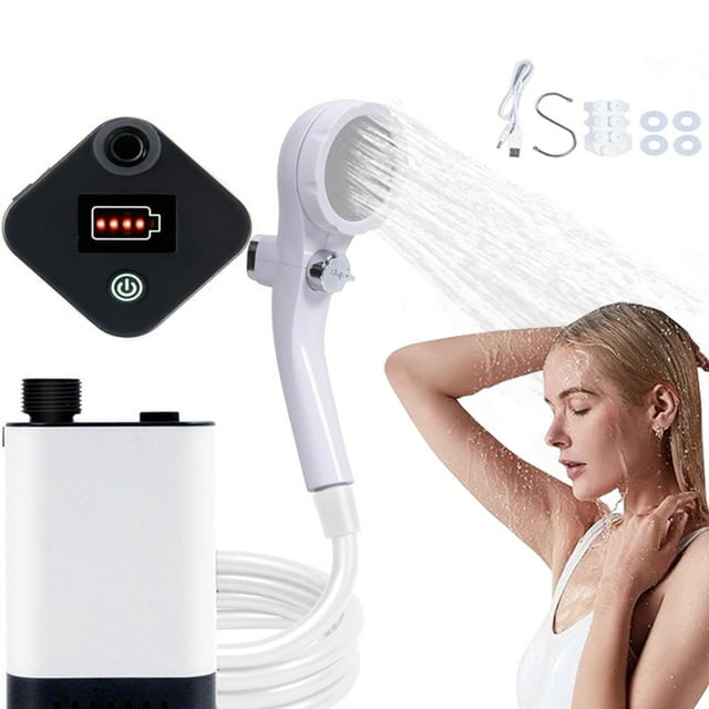 Upgrade Portable Camping Shower, Portable Shower for Camping, Outdoor ...