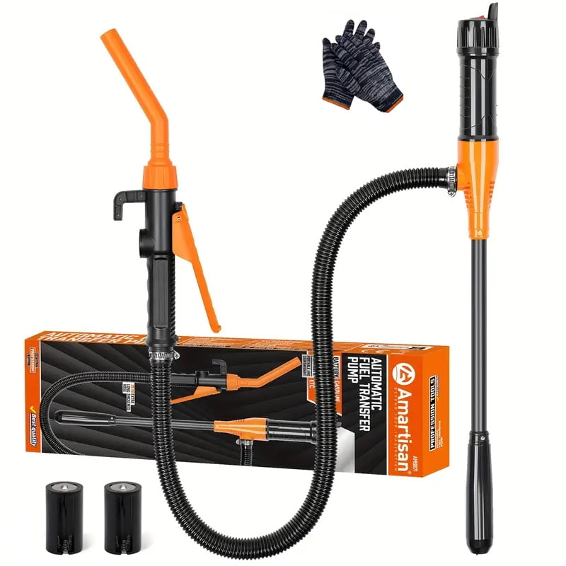 Upgrade Portable Power Battery Pump, Battery Operated Electric Siphon ...