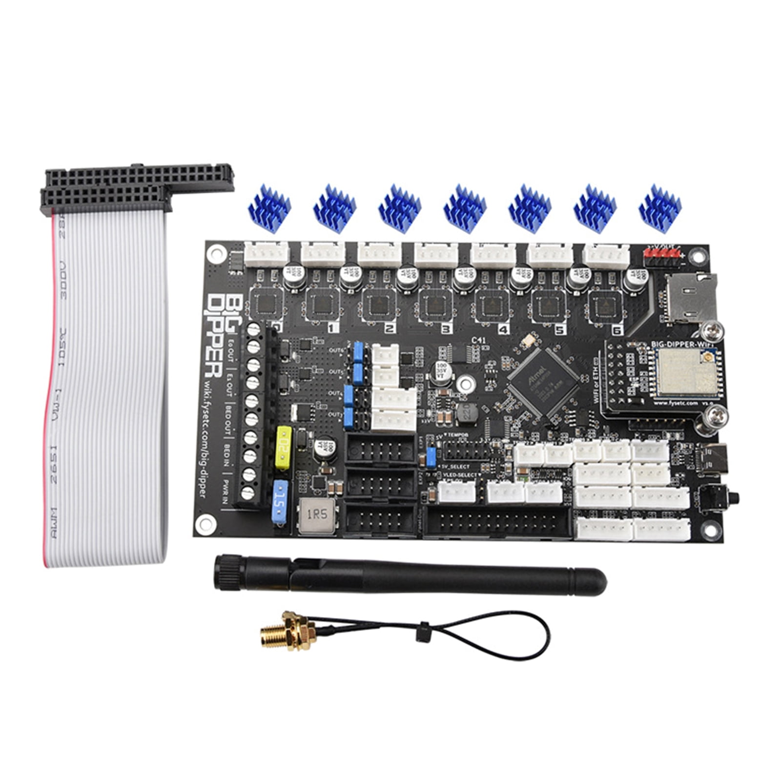 Upgrade Printer Control Board Large Dipper 3 5+ WiFi Adapter for BLV ...
