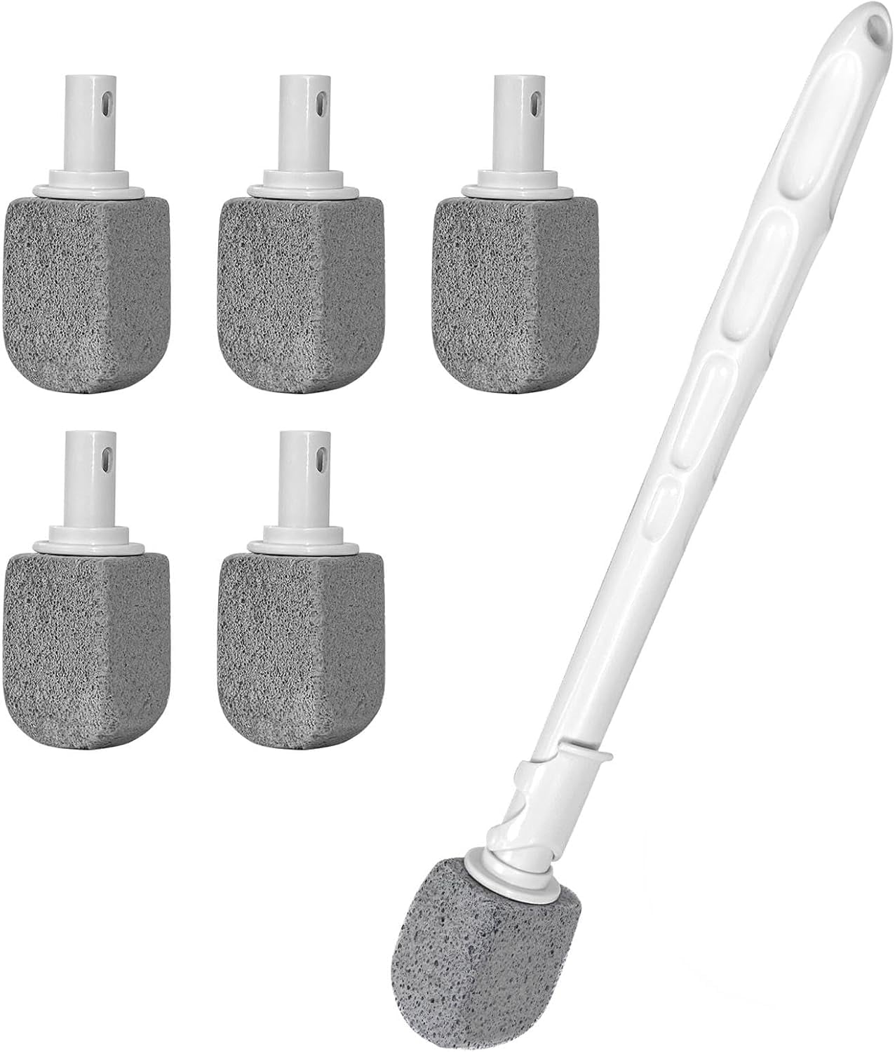 Upgrade Pumice Stone Toilet Bowl Cleaner,Bathroom Cleaner Brush Toilet ...