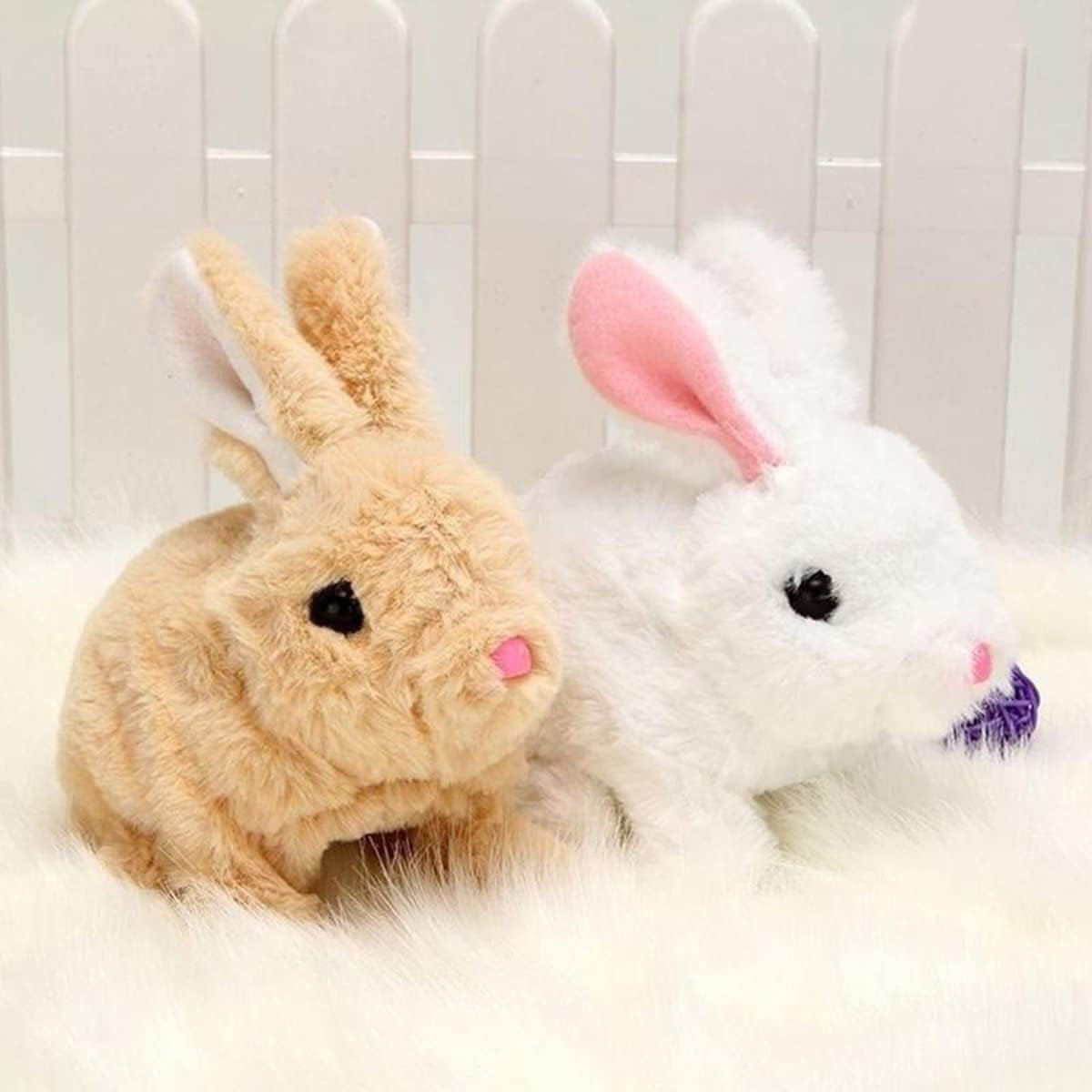 Upgrade My Realistic Bunny Toy, 2025 New Easter Plush Educational ...