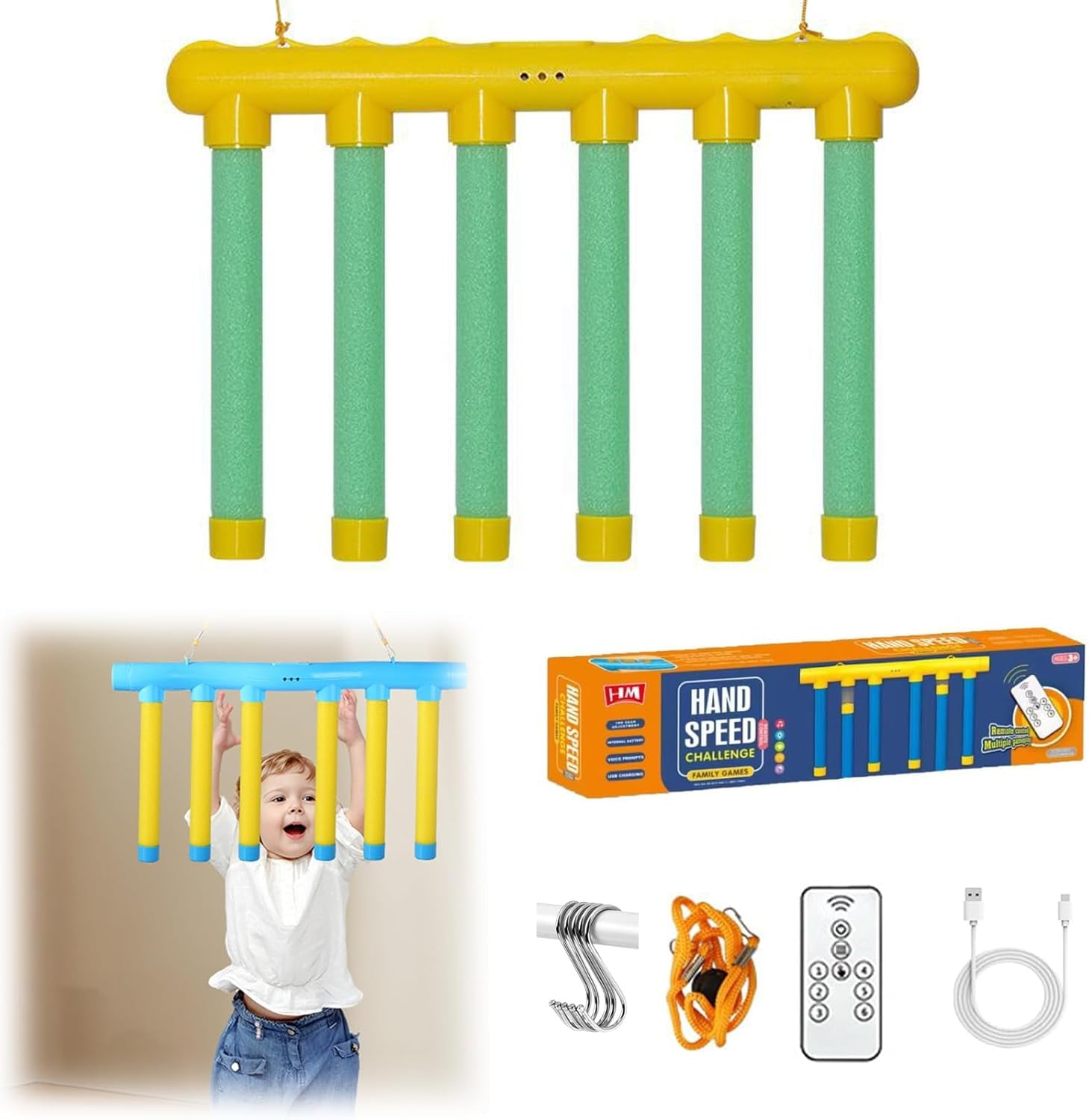 Upgrade Reflex Challenge Game, Catching Sticks Game, Drop Stick Game, Falling Sticks Game, Hand ...