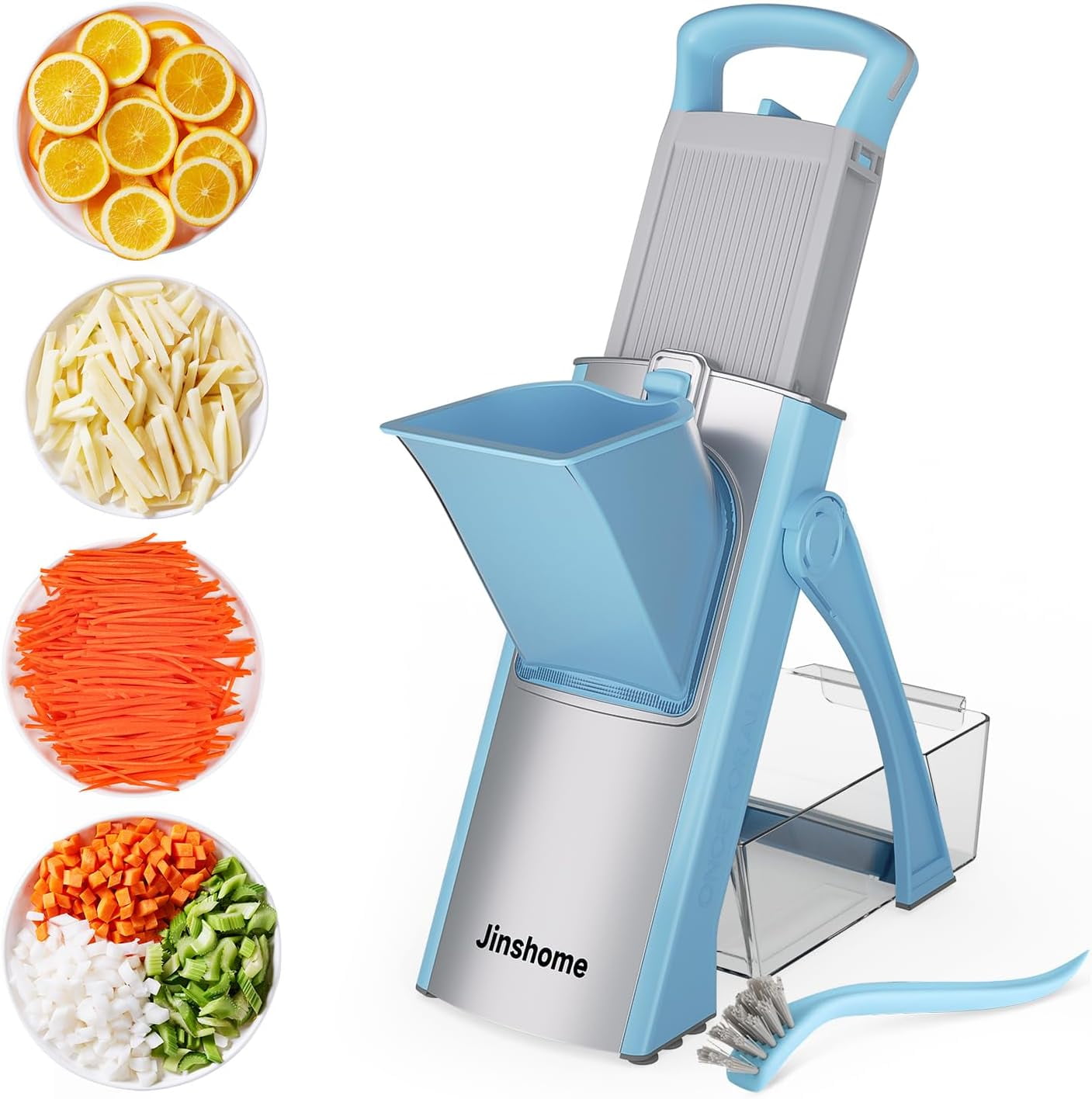Upgrade Safe Mandoline Slicer Plus, Vegetable Potato Slice and Food ...