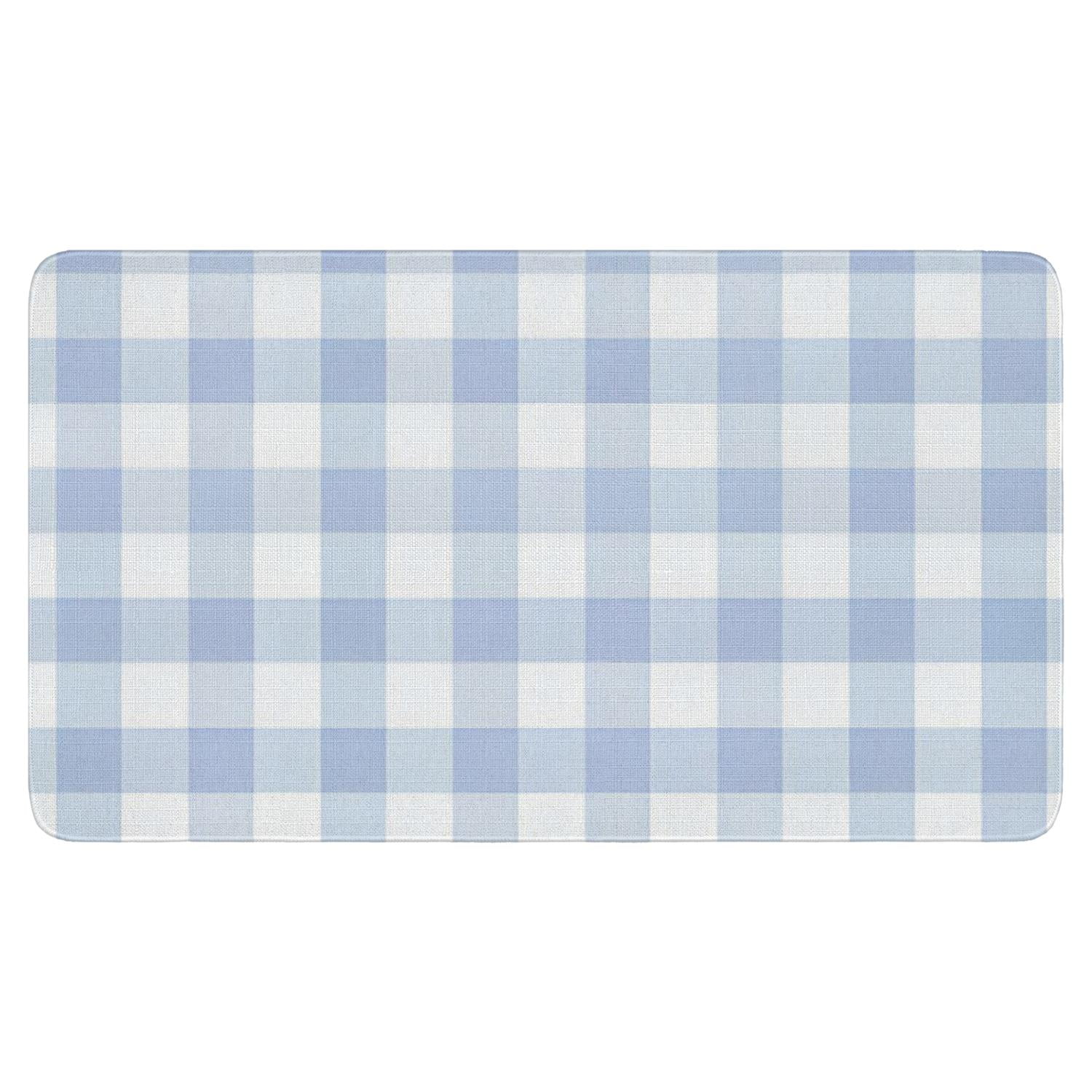 Upgrade Your Space with Our Linen Buffalo Plaid Rug 30x17in - Colorful ...