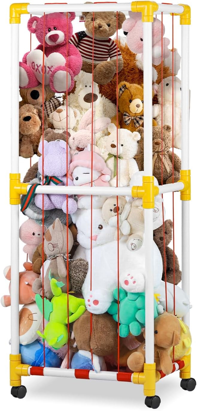 Upgrade Stuffed Animal Storage, Large Stuffed Animal Organizer with ...