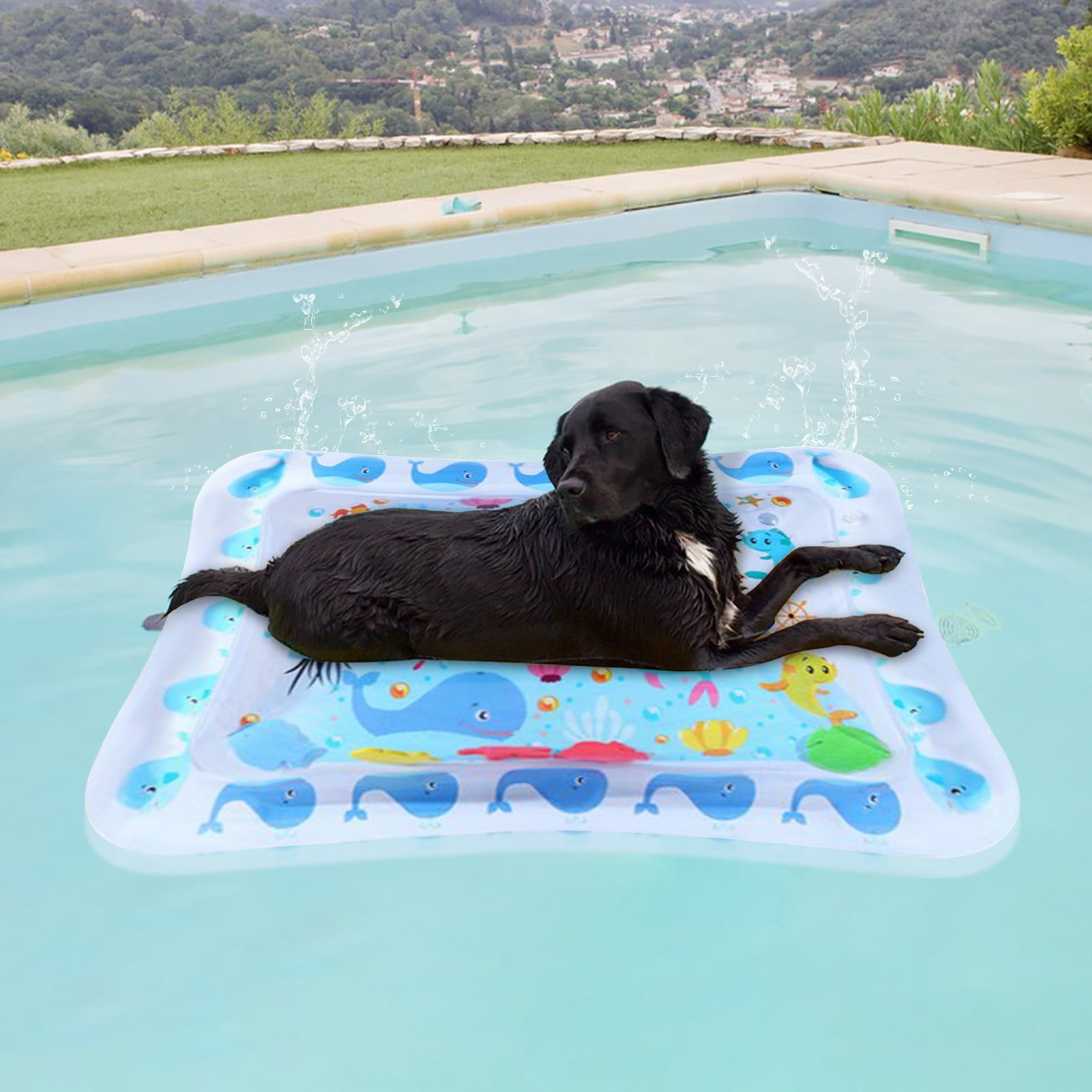 Upgrade Thickened Water Sensor Play Mat for Cats, 2024 New Interactive ...