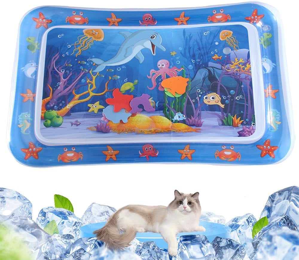 Upgrade Thickened Water Sensor Play Mat for Cats, 2024 Newest Sensor ...