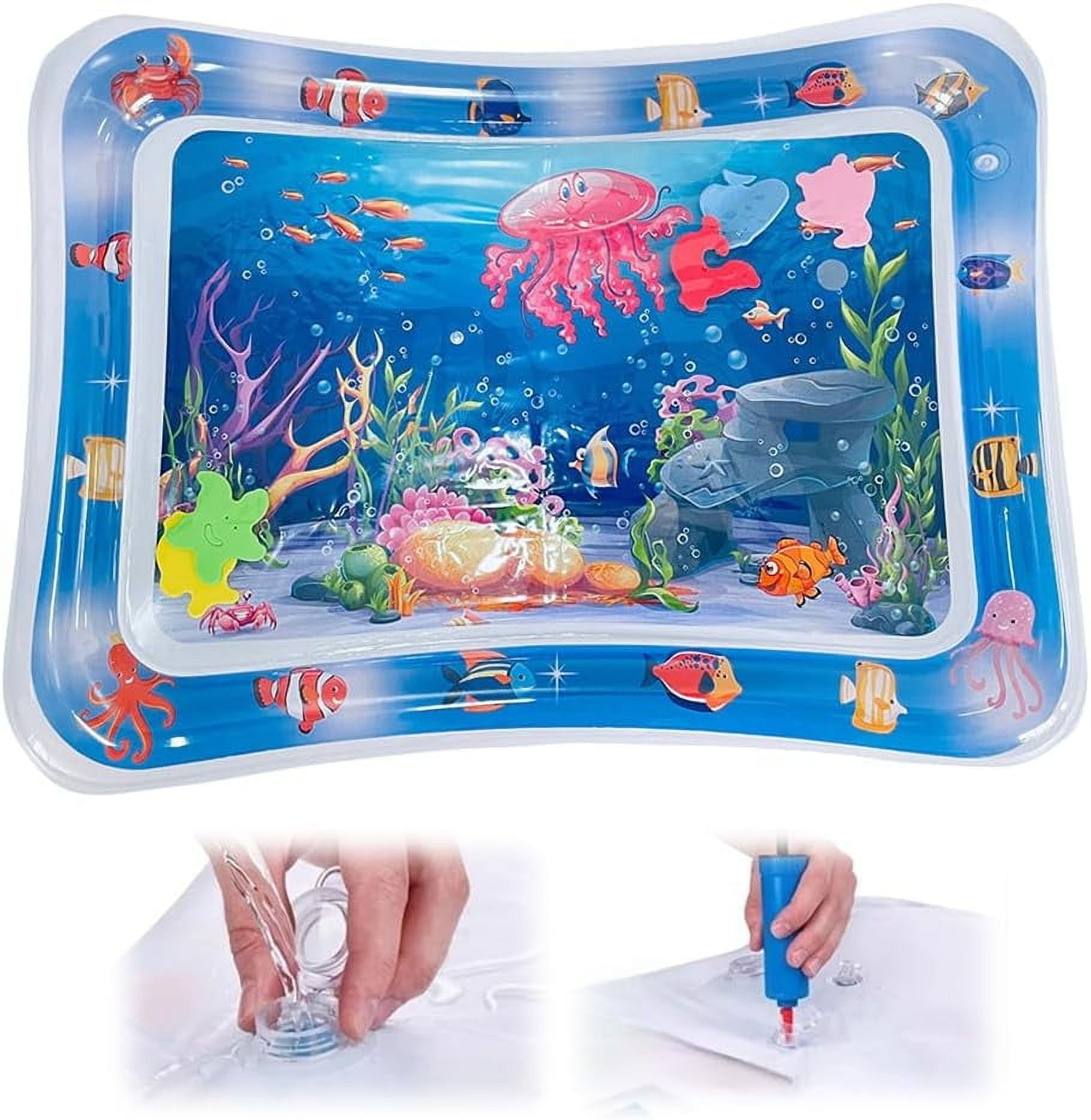 Upgrade Thickened Water Sensor Play Mat for Cats, 2025 New Interactive Water Sensory Playmat ...