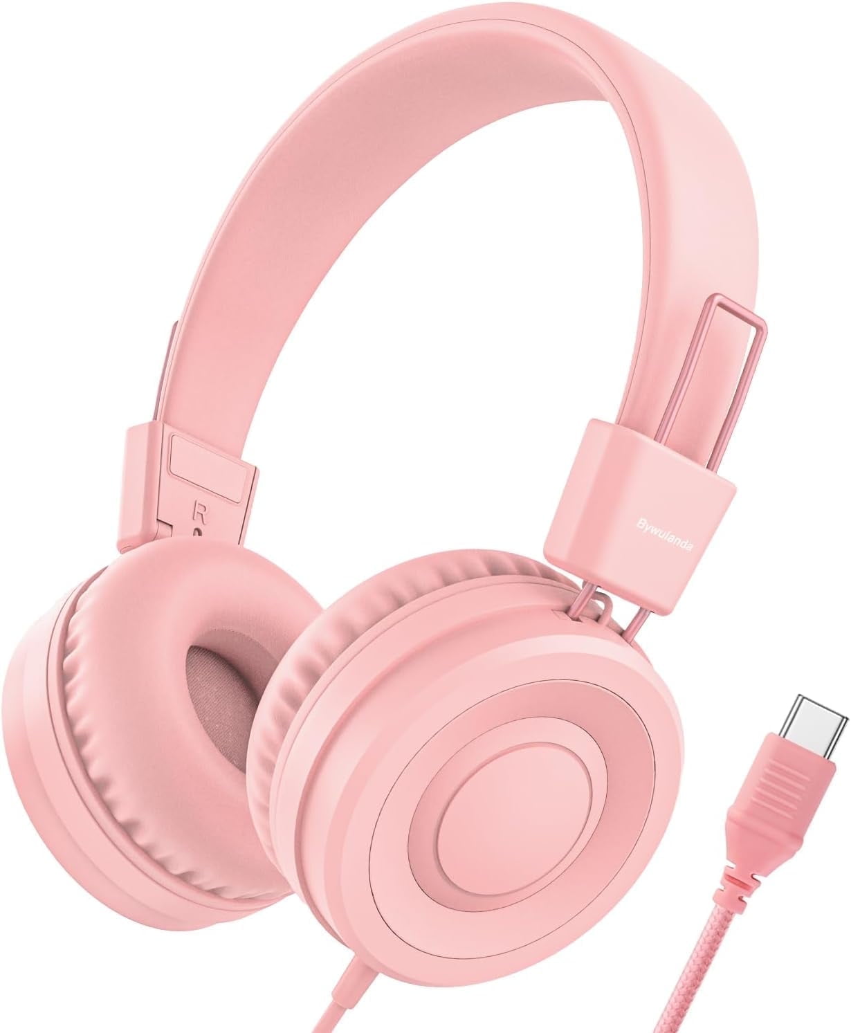 Upgrade USB Type C Kids Headphone for School, 94dB Safe Volume Limited ...