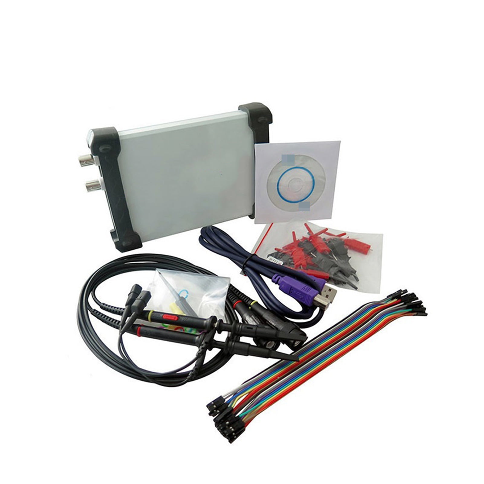 Upgrade Version MDSO-LA PC USB Analog Virtual Oscilloscope 2 Channel Logic Analyzer Bandwidth ...