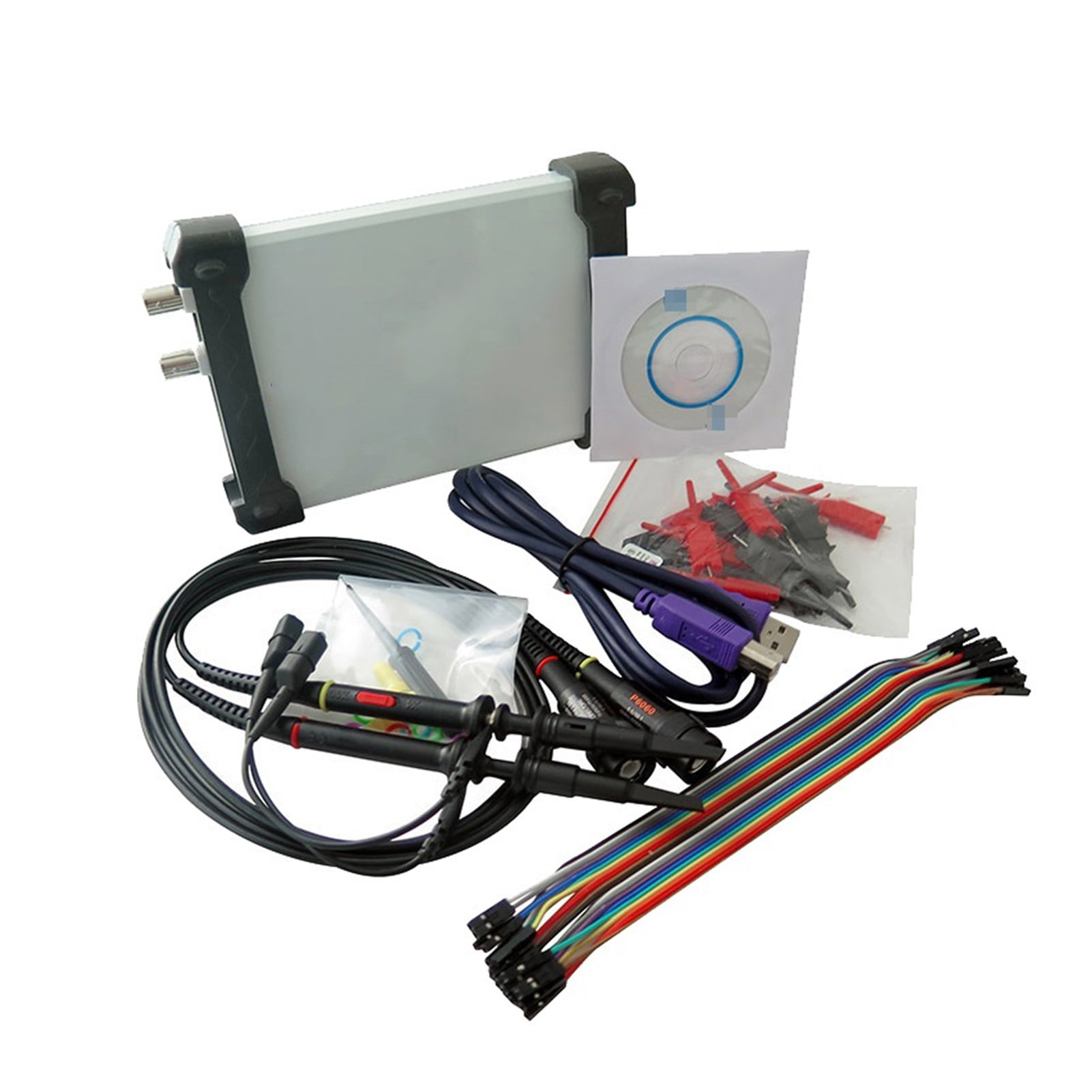 Upgrade Version PC USB Analog Virtual Oscilloscope 16 Channel Logic ...