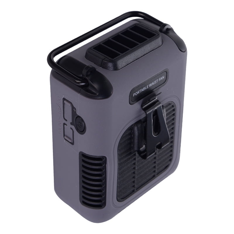 Upgrade Waist Clip Fan Wearable Fan Portable Personal Body Fan Powerful ...