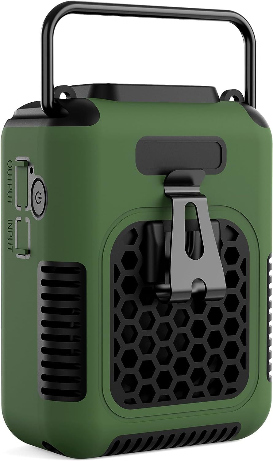 Upgrade Waist Clip Fan Wearable Fan Portable Personal Body Fan Powerful ...