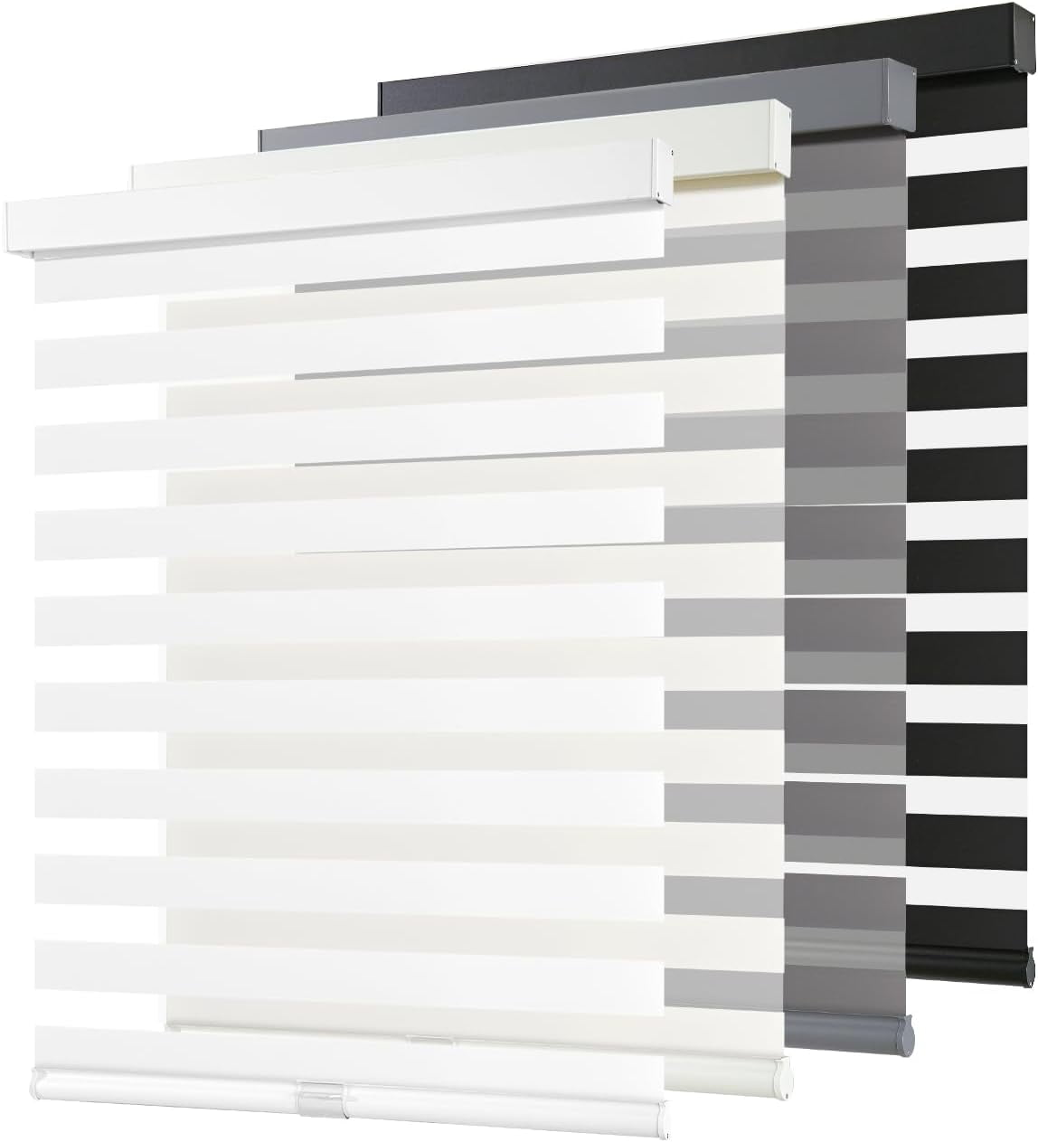 Upgrade Your Windows with AOSKY Zebra Blinds–Cordless,Dual-Layer,Custom ...