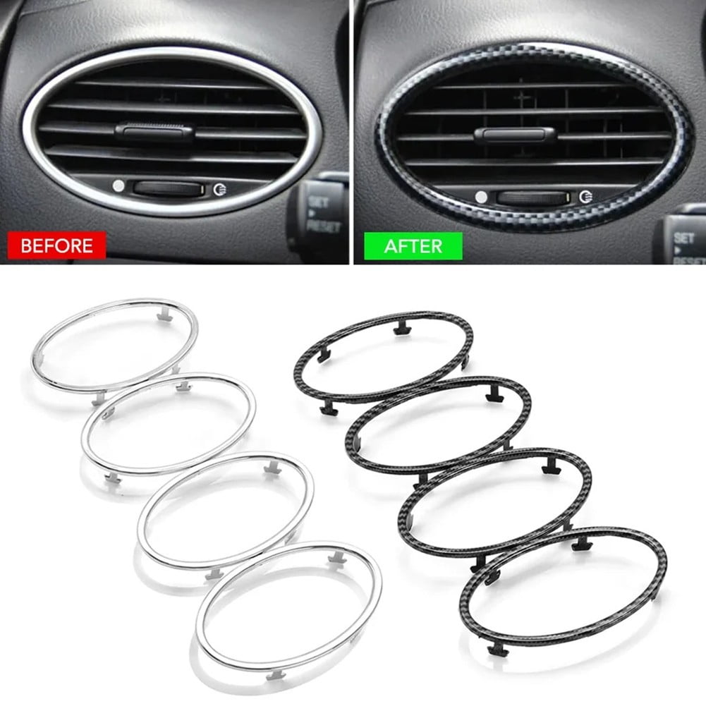 Upgrade Your For Ford Focus 2 Mk2 Interior With Carbon Fiber Car Air ...