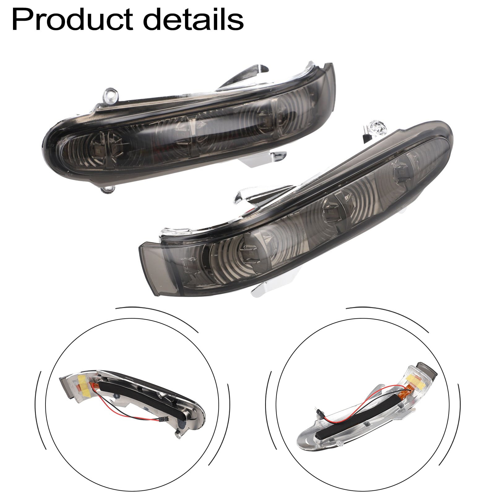 Upgrade Your For Mercedes W215 Cl Class With 2 Led Side Mirror Turn ...