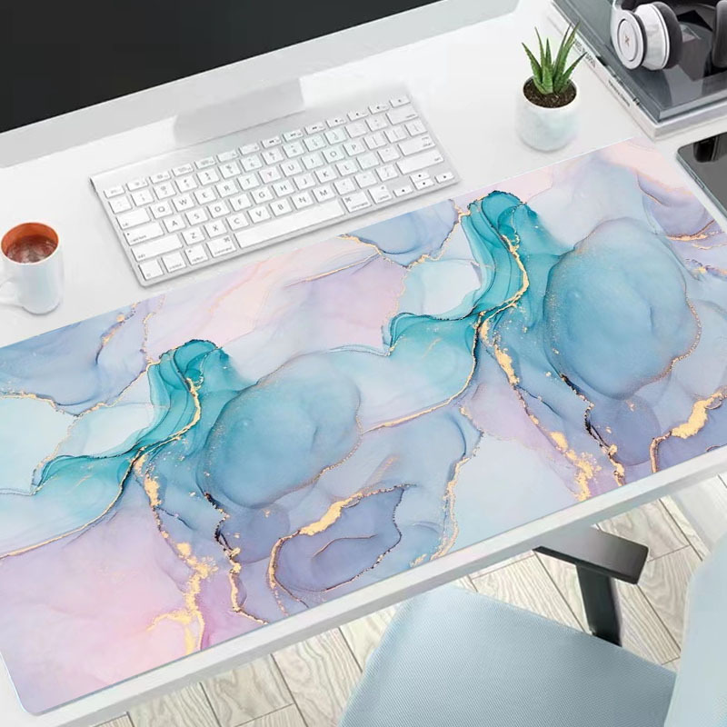 Upgrade Your Gaming Setup with a Stylish Marble Patterned Mouse Pad ...