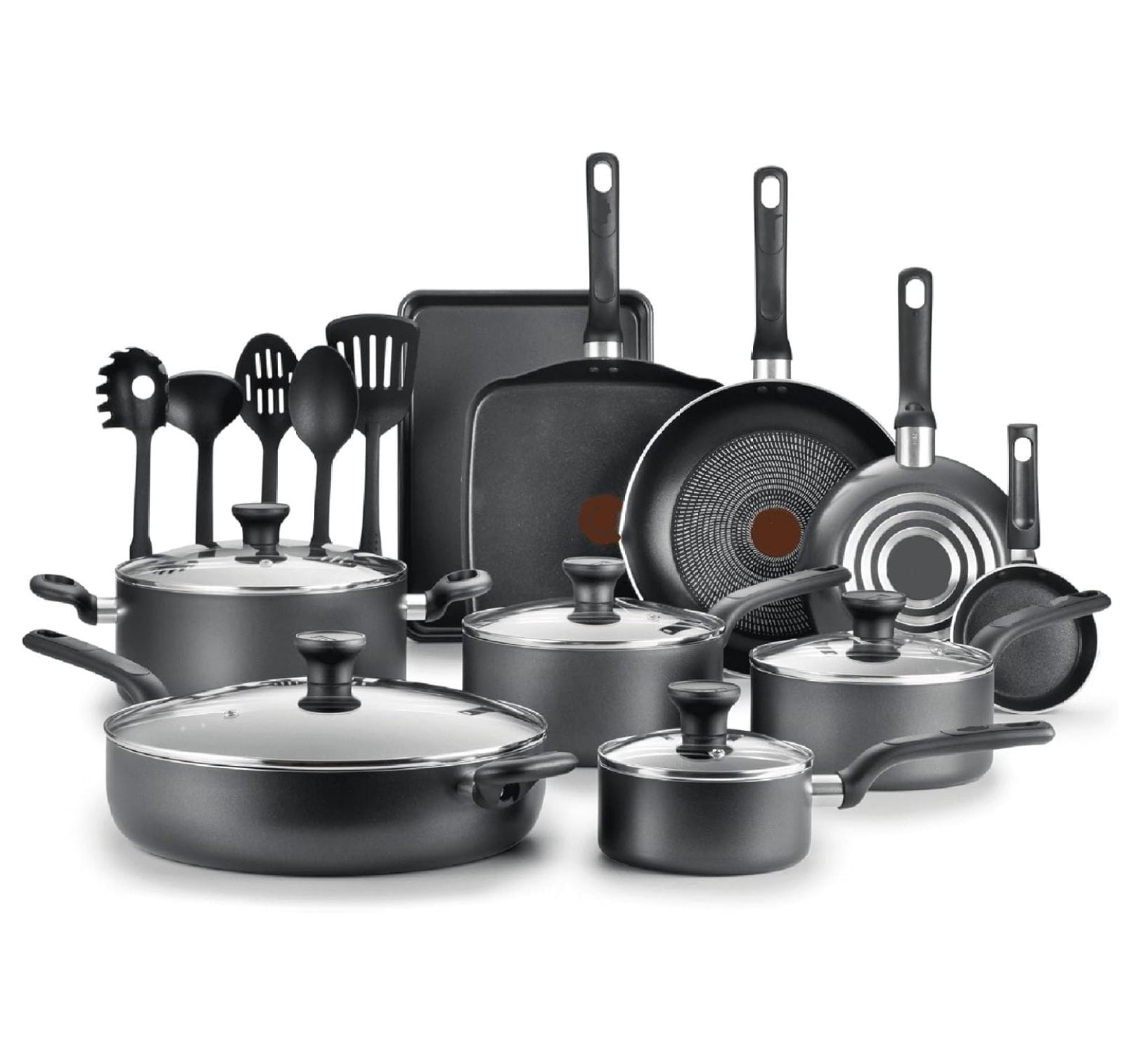 Upgrade Your Kitchen with the 20-Piece Easy Care Nonstick Cookware Set ...