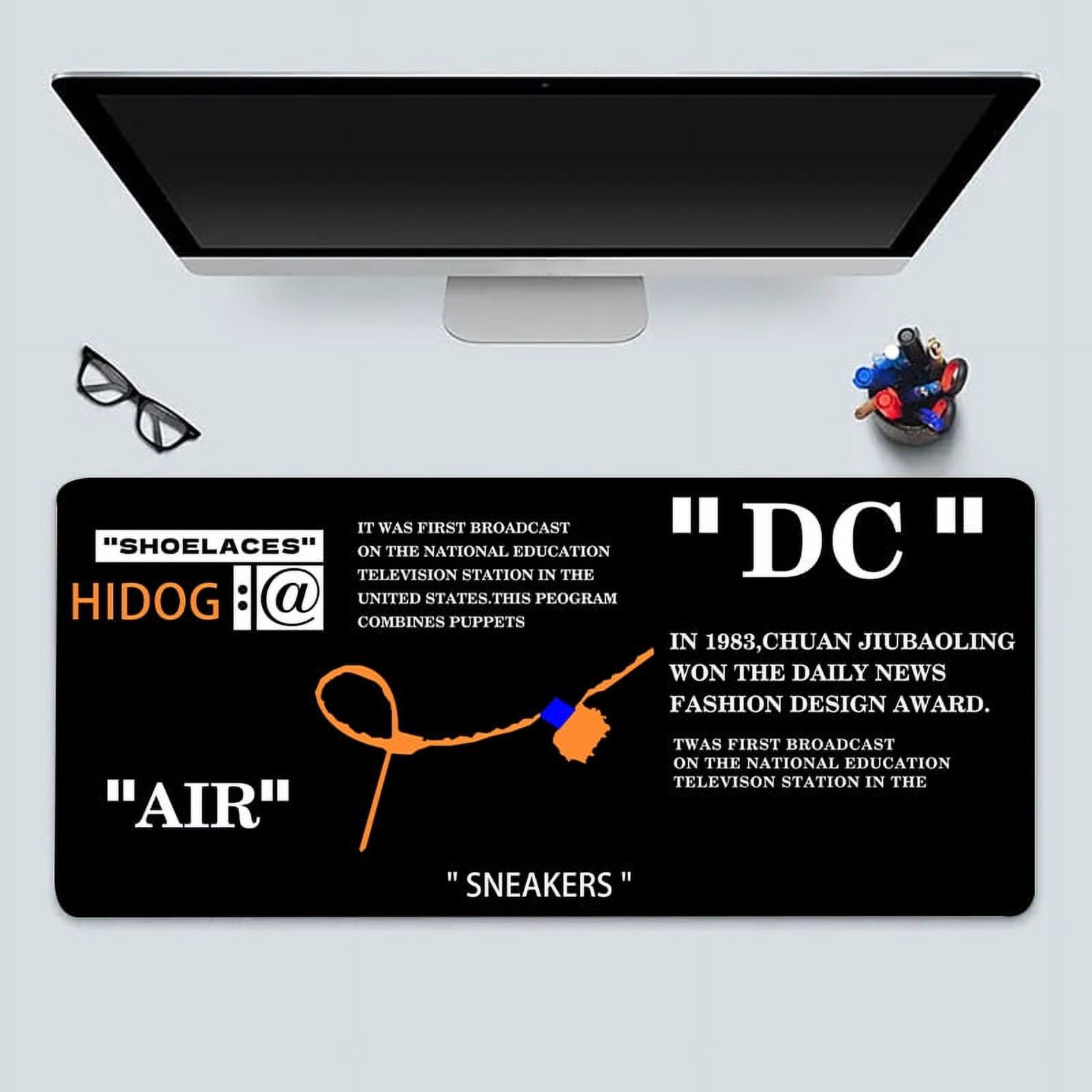 Upgrade Your Office Desk with This Large Non-Slip Mouse Pad for Smooth ...