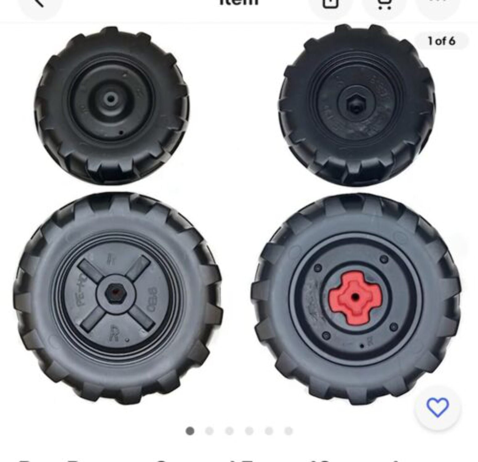 Upgrade Your Ride with the Peg Perego Ground Force Ground Loader Wheel ...