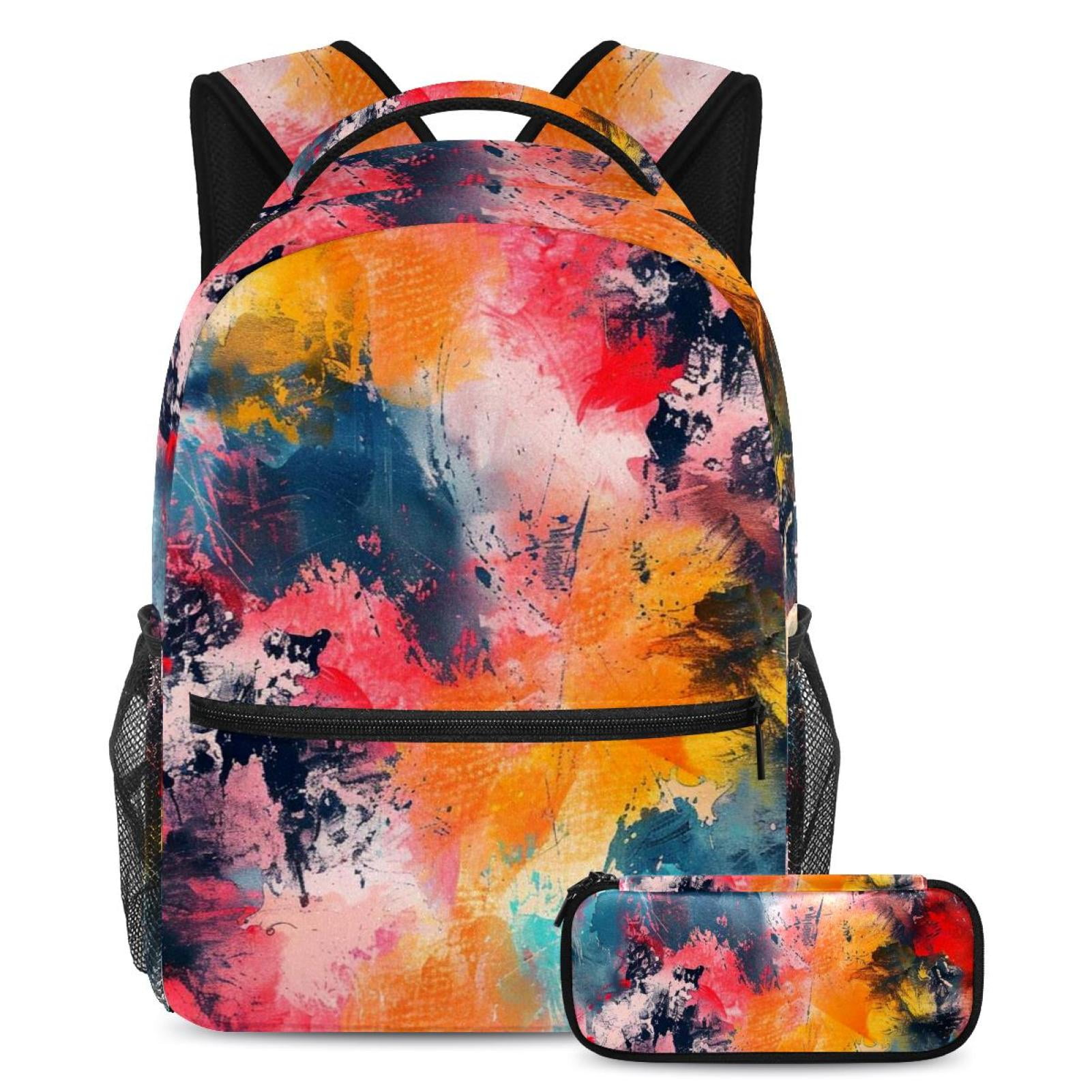 Upgrade Your School Essentials with The Versatile 2 Pcs Schoolbag Set ...