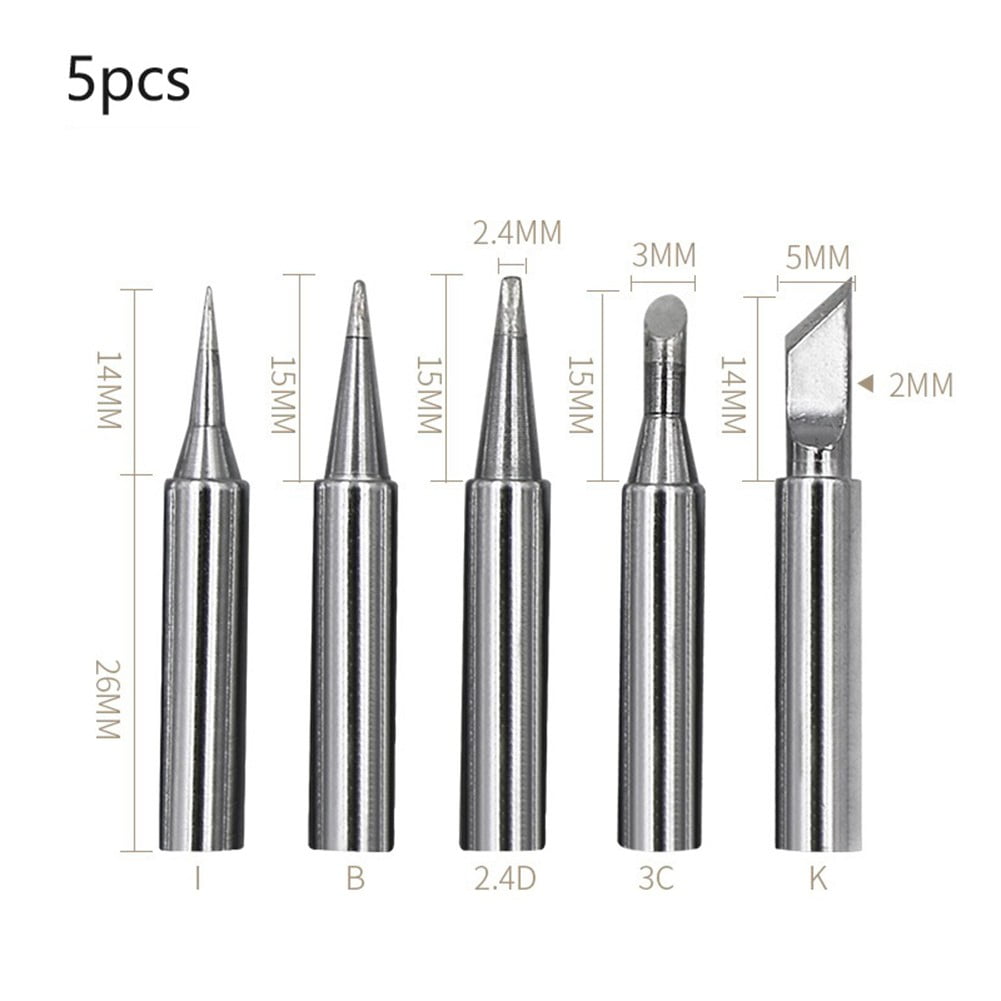 Upgrade Your Soldering Experience with 5pcs Copper Soldering Iron Tips ...
