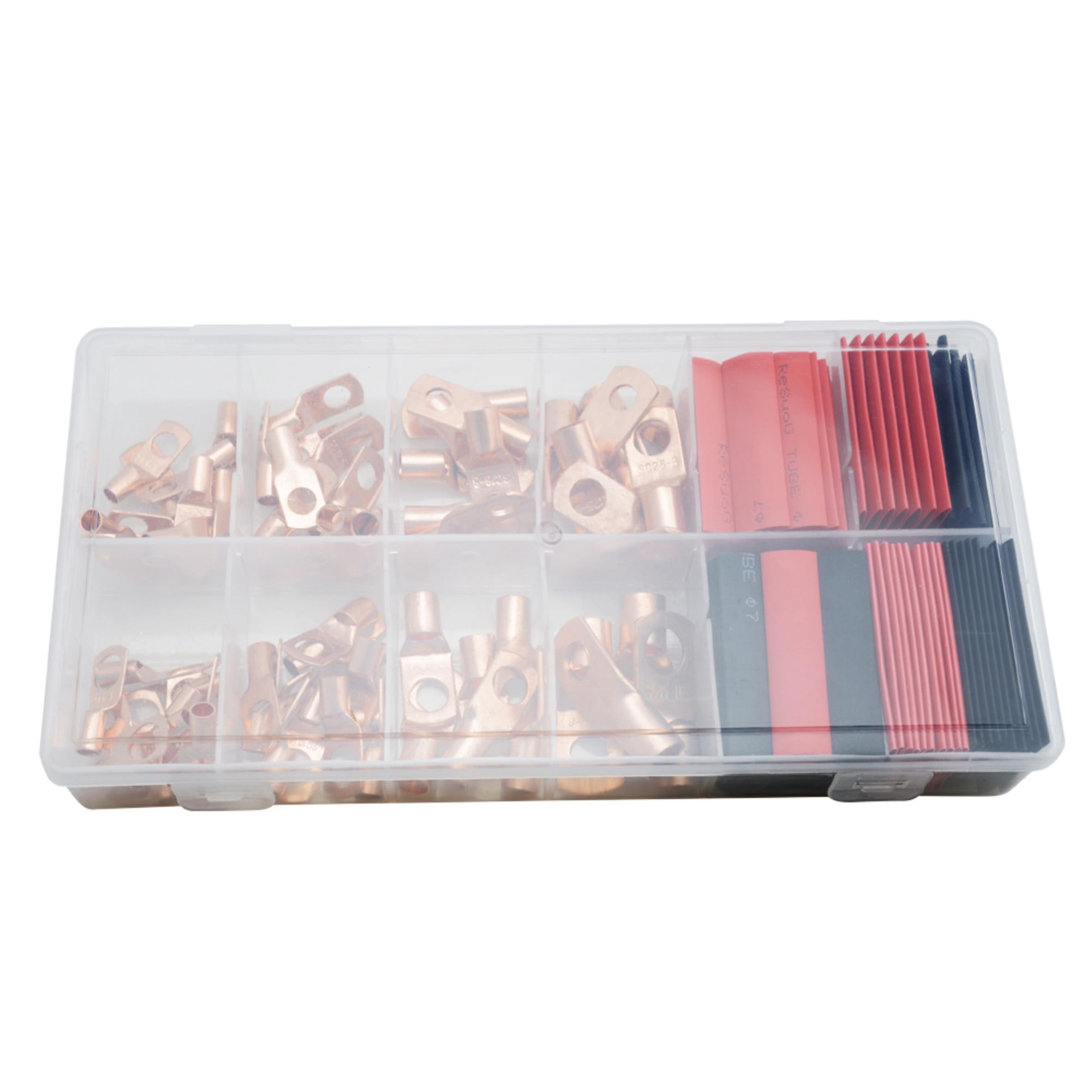 Hyper Tough 80-Piece Electrical Connector Assortment with Storage Case ...