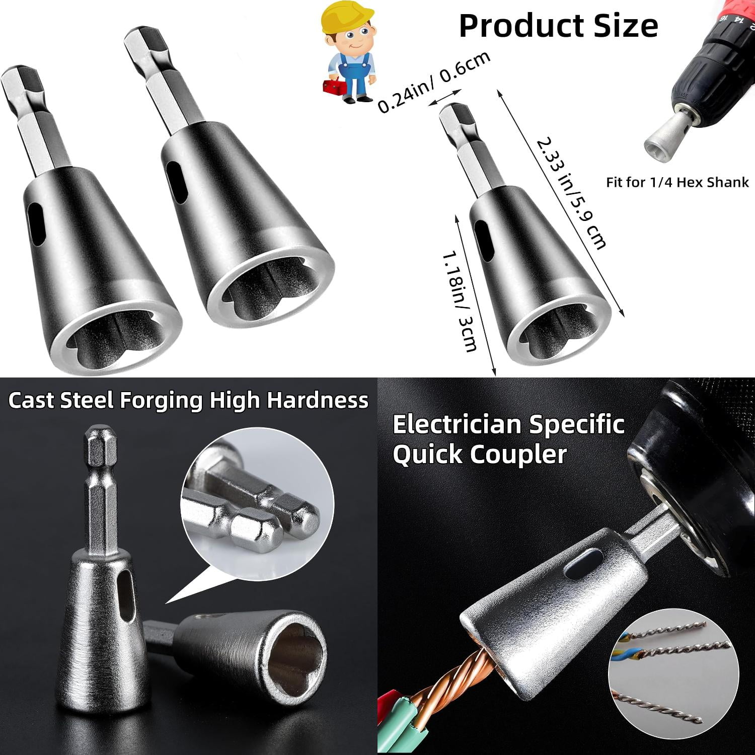 Upgrade Your Work Efficiency with New 2024 Enhanced Wire Twisting Tool ...