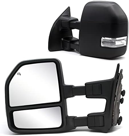 [Upgrade style] Towing Mirrors Compatible with 1999-2016 Ford F250 F350 ...