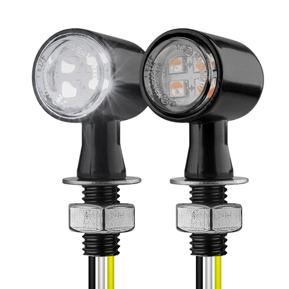 Upgrade your motorcycle with Retro Mini LED Turn Signals for Enhanced ...