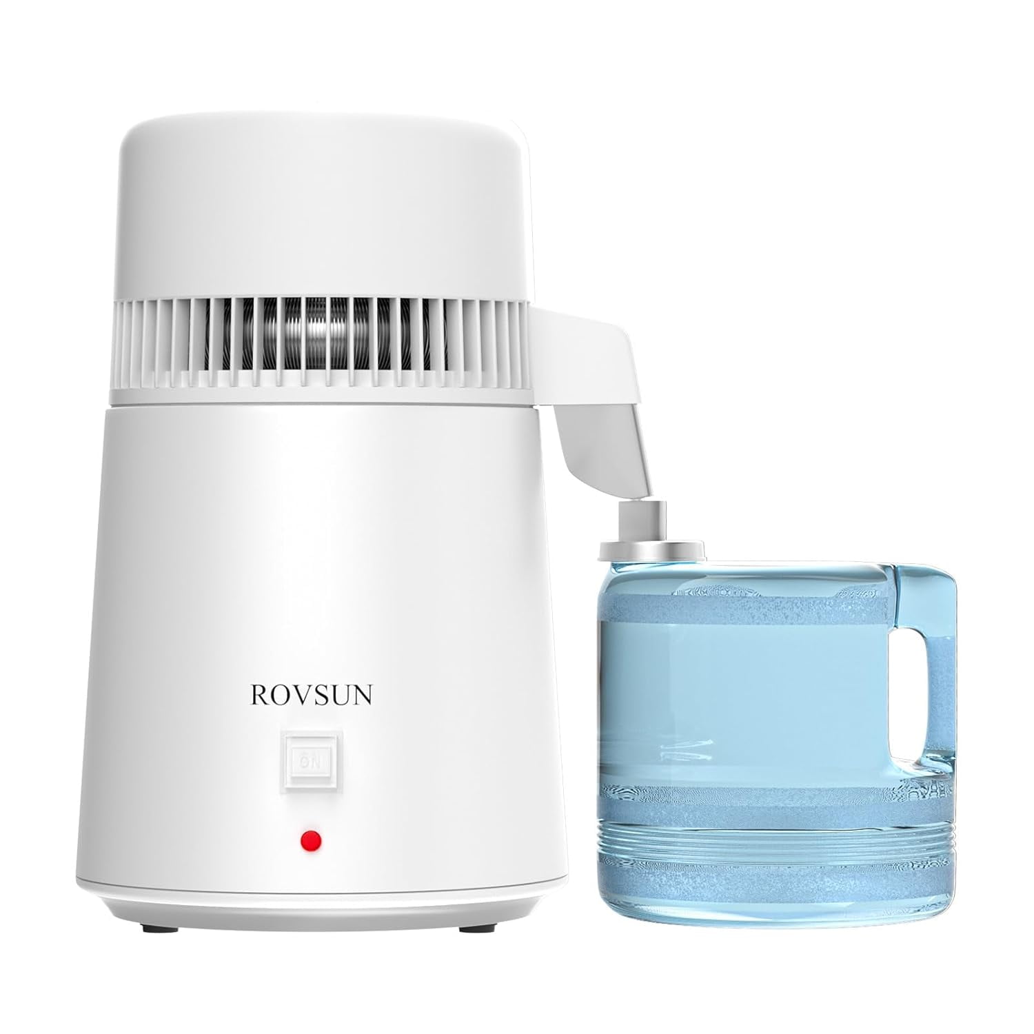【Upgraded】 1.1 Gallon/4L Water Distiller Countertop Distilled Water ...