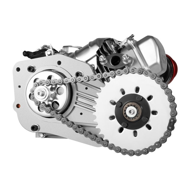 Upgraded 100cc 4 Stroke Motor Engine Kit Gas Motorized Bicycle Bike ...