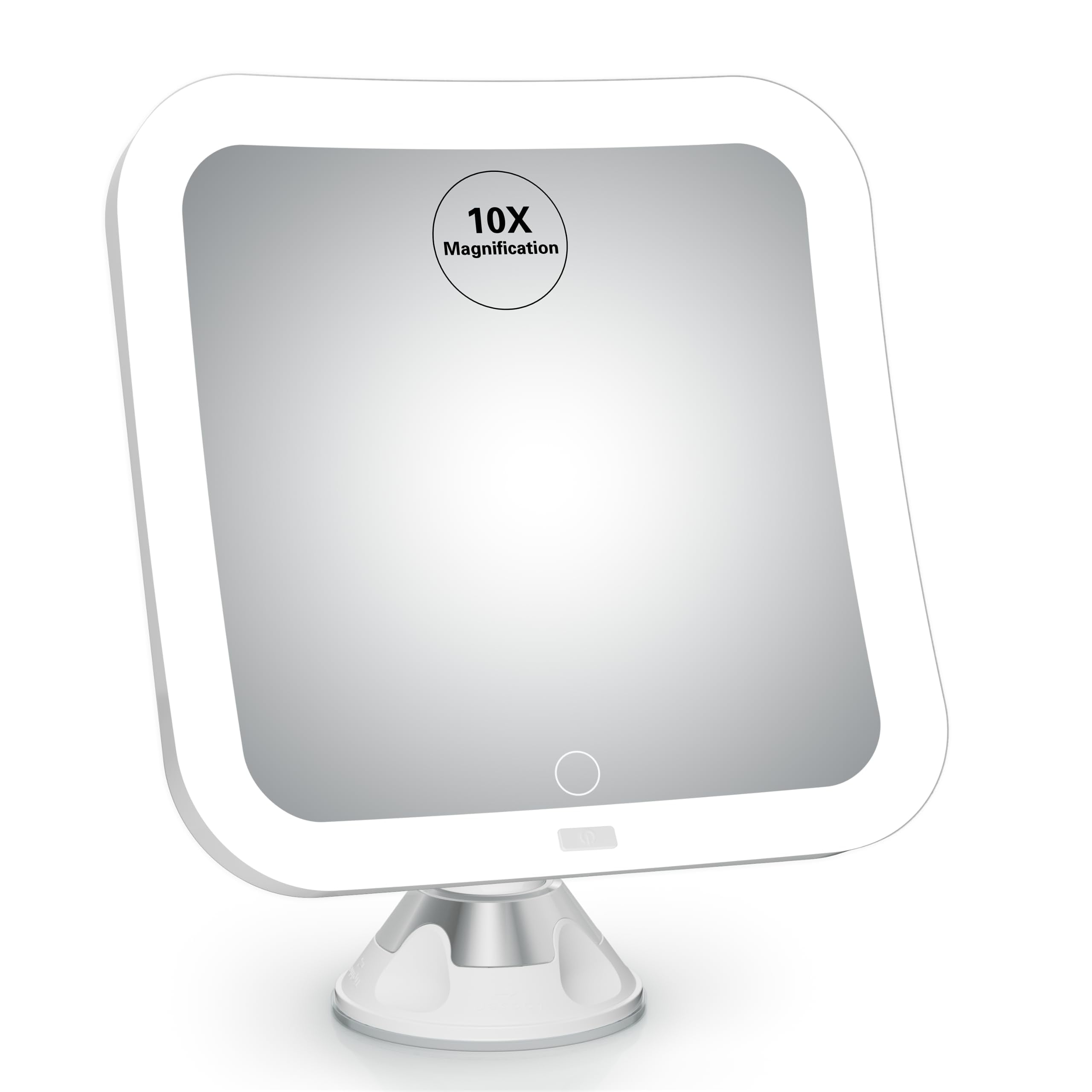 Upgraded 10x Magnifying Lighted Makeup Mirror with Natural White LED ...