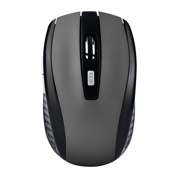 Upgraded 2.4ghz Wireless Game Mouse- 6-Button Usb Receiver Pro For Pc ...