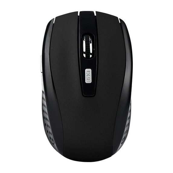 Upgraded 2.4ghz Wireless Game Mouse- 6-Button Usb Receiver Pro For Pc ...