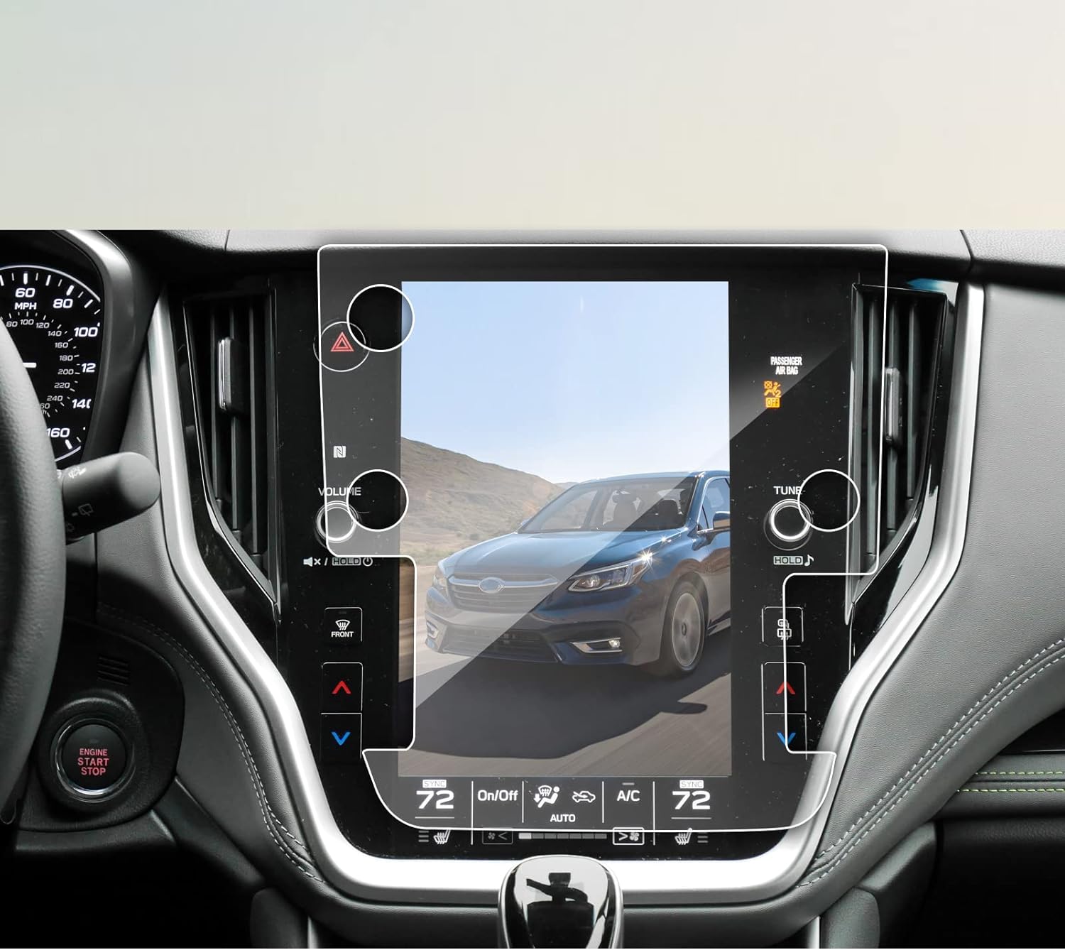 [Upgraded] for 2024 2024 Subaru Outback Accessories Screen Protector ...