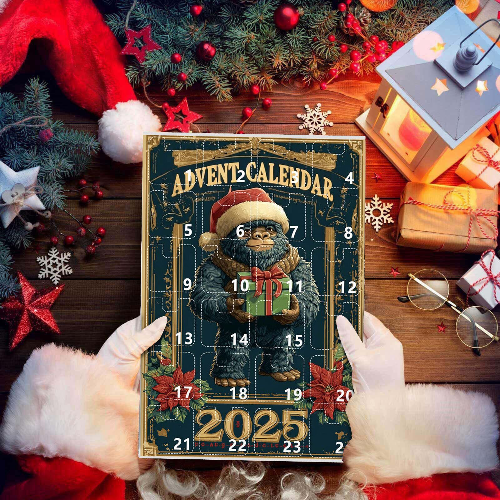Upgraded 2025 Christmas Countdown Calendar Featuring 24 Surprise Gifts ...