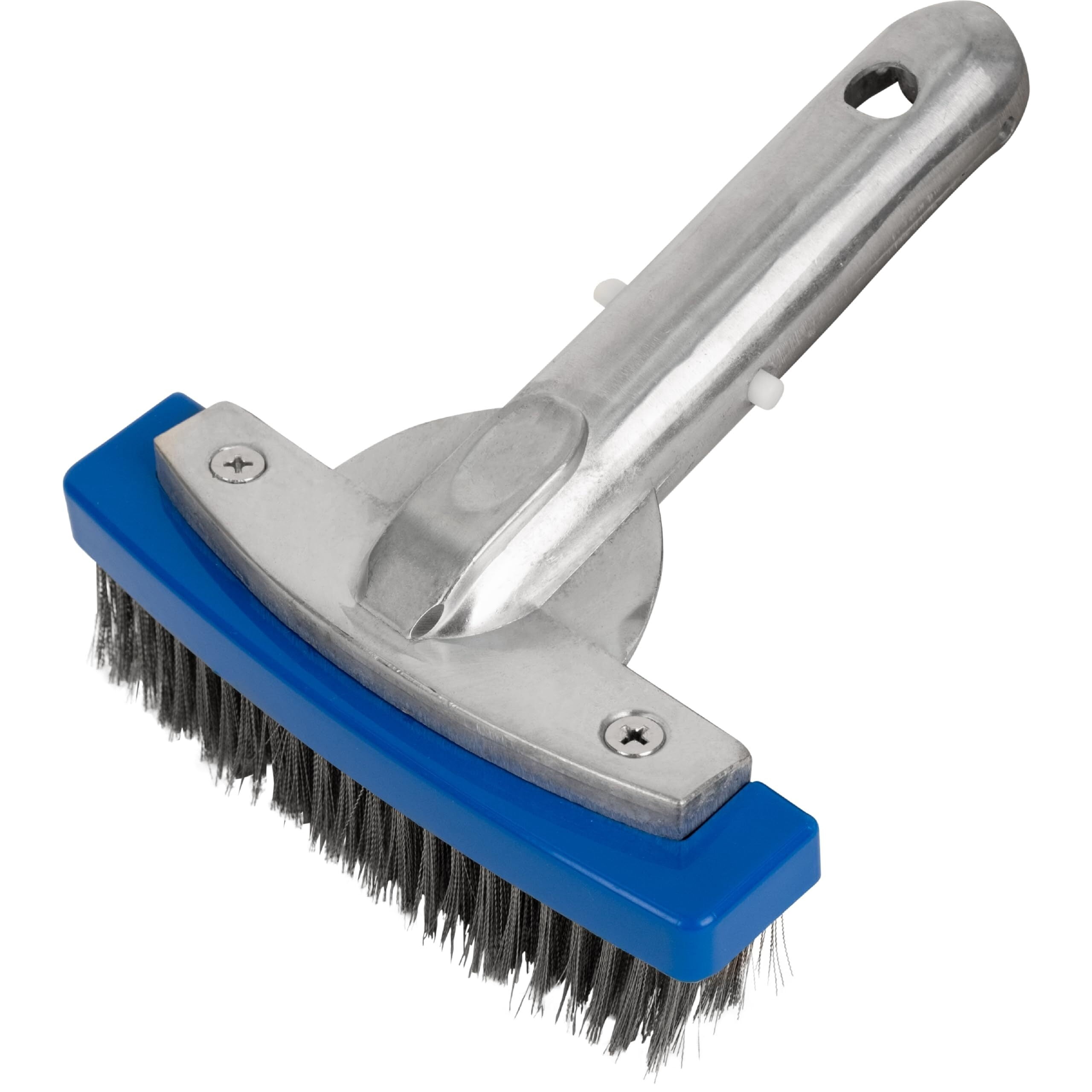 [Upgraded 2025] Heavy Duty 5in Pool Brush - Aluminium Handle with ...