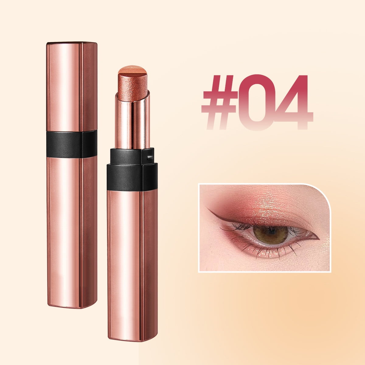 Upgraded 2026 3 Color Eyeshadow Stick Long Lasting And Waterproof ...