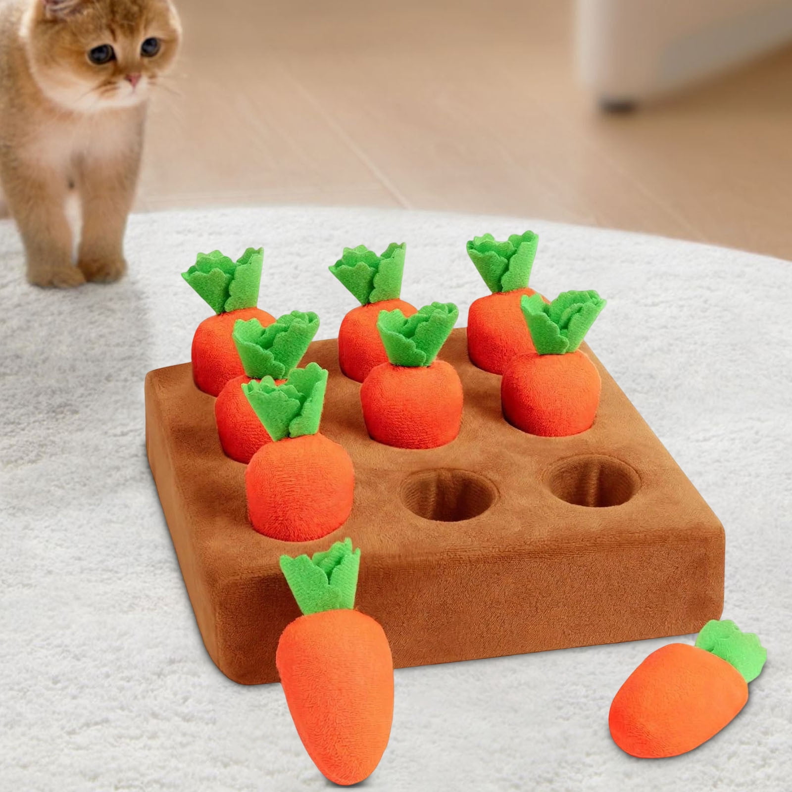 Upgraded 2026 Sniff Game Dog Four Claw Market Sniff Painter Pet Carrot ...