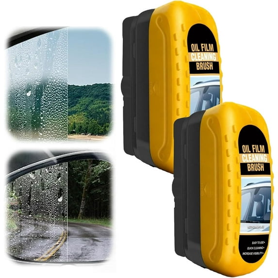 Upgraded 3.0 Windshield Oil Film Remover, Anti-Fog Glass Cleaner ...