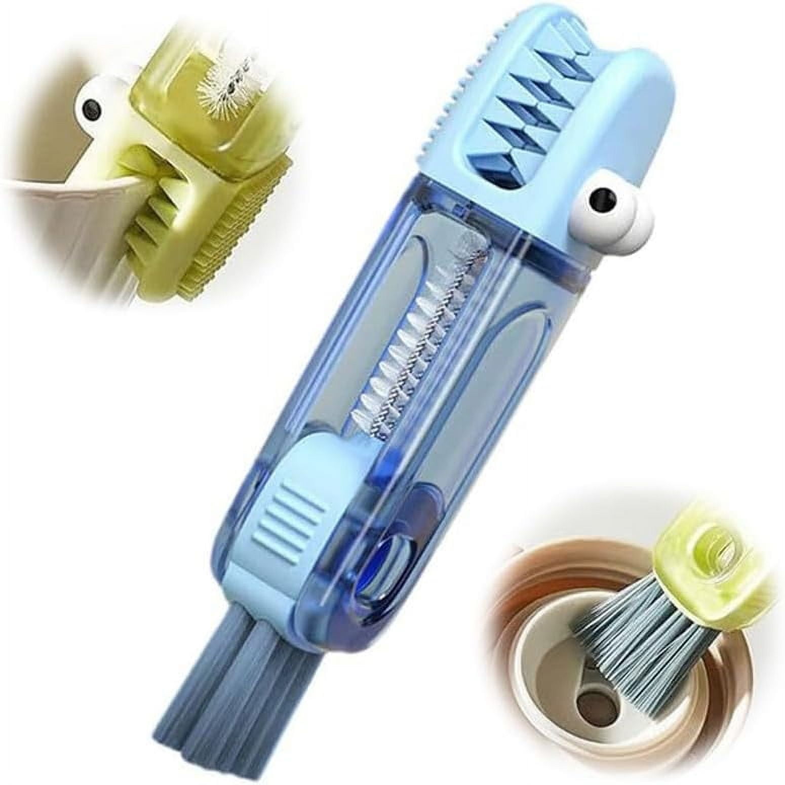 Upgraded 3 in 1 Cup Lid Cleaning Brush, 2024 New Multifunctional Lid ...
