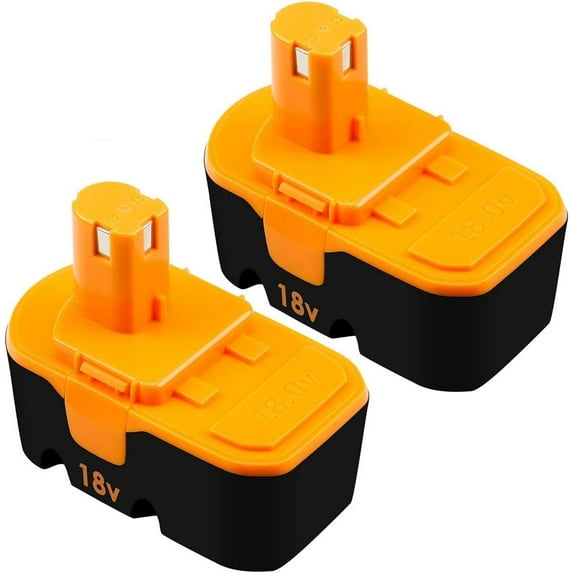 [Upgraded to 3.6Ah] 2 Pack P100 Replacement for 18V Ryobi Battery ...