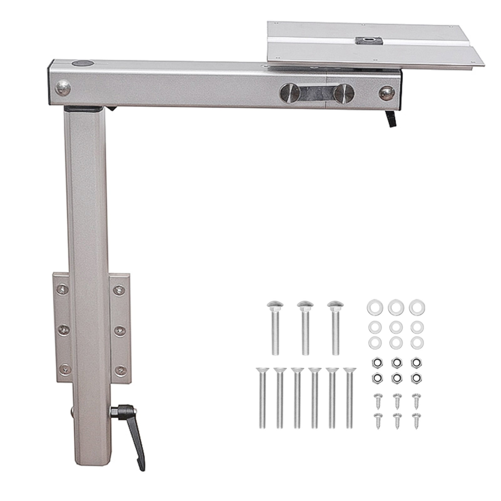 Upgraded 360 Swivel RV Table Leg, Detachable Aluminum Dinette Pedestal ...