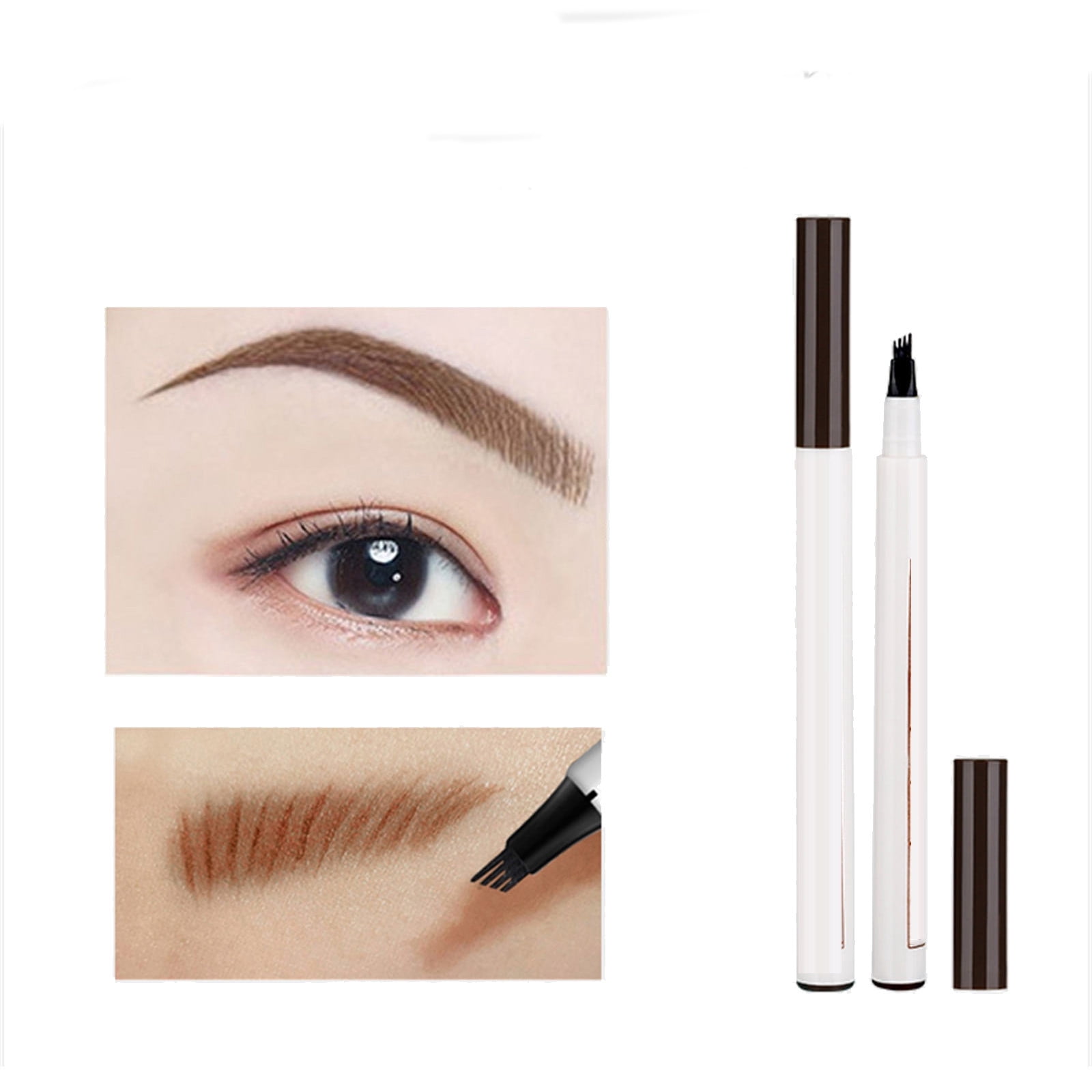 Upgraded 3D Micro Pen 1PCS 2025 New Micro Eyebrow Pencil Pen With 4 ...