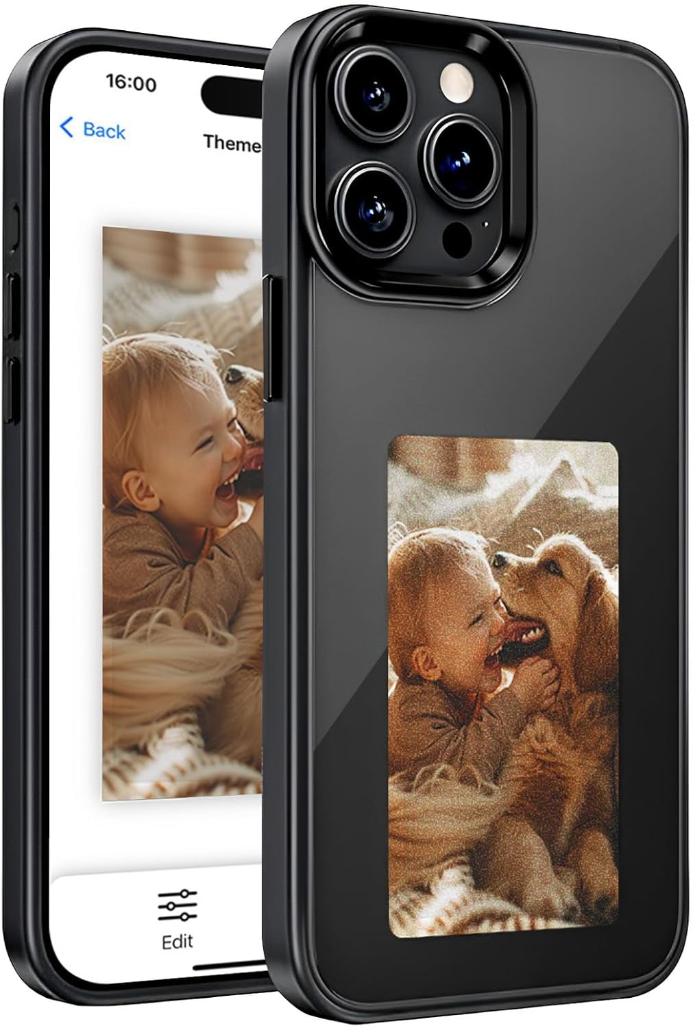 Upgraded 4-Color HD E Ink Screen Phone Case with Larger Display for ...