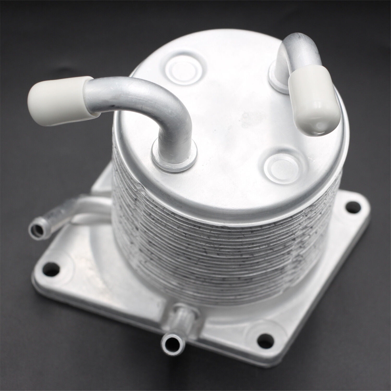 Upgraded 4-Port CVT Transmission Oil Cooler W/O-Ring Fit for Nissan ...