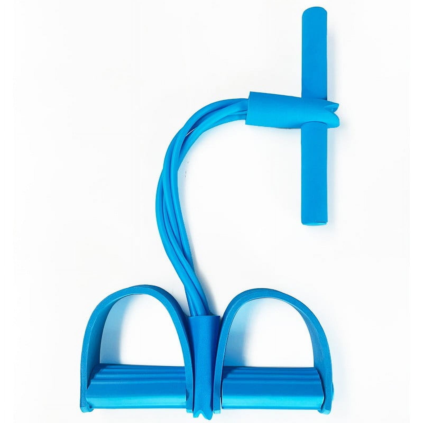 Upgraded 4-Tube Resistance Bands with Pedal | Ankle Puller for Full ...