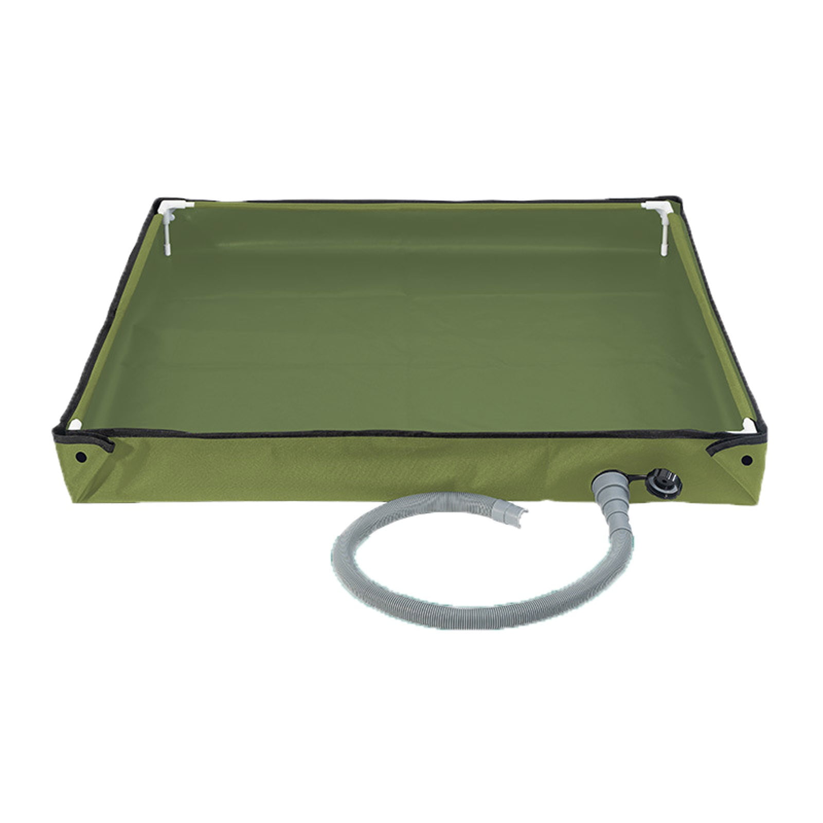 Upgraded 40"x40" Foldable Camping Shower Base - Portable Shower Pan ...